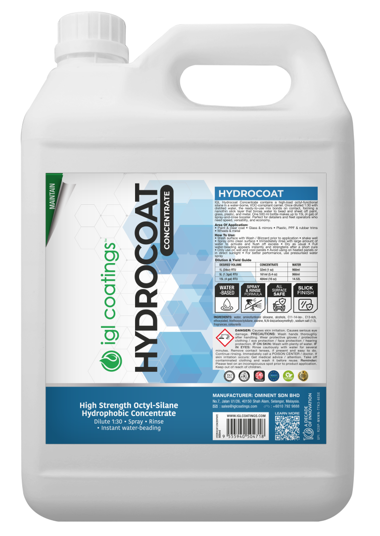 Ecoshine Hydrocoat - IGL Coatings